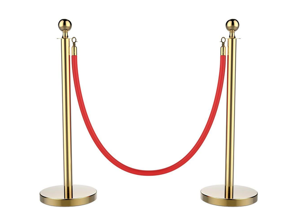 Rent the GOLD STANCHION for Events in Metro Atlanta - LLL Event Rentals