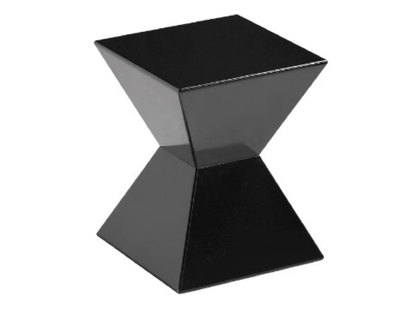 AZTEC ACCENT TABLE - BLACK - LLL Event Rentals