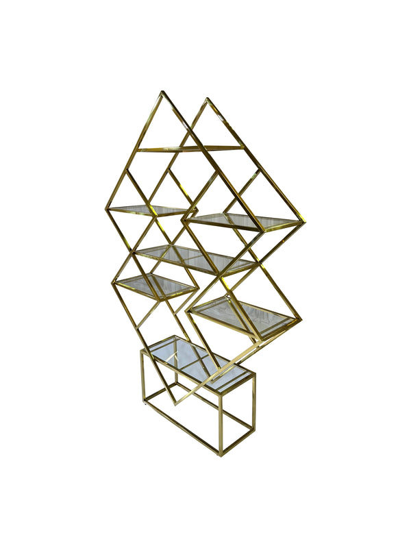 EVEREST DISPLAY UNIT - GOLD - LLL Event Rentals