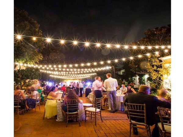 Rent the CAFE STRING LIGHTS for Events in Metro Atlanta - LLL Event Rentals